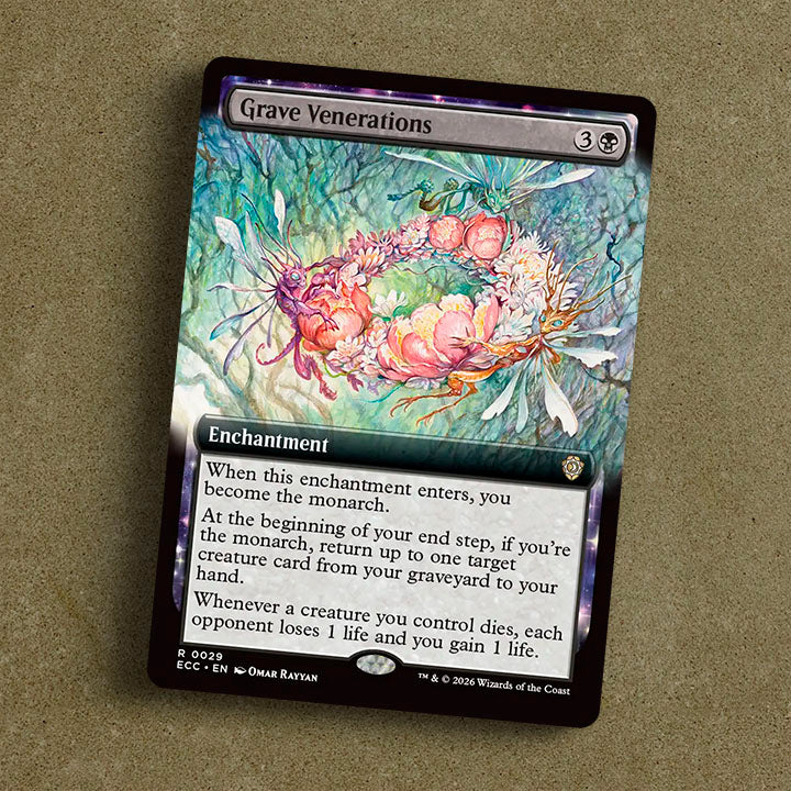 Grave Venerations - Magic the Gathering Artist Proof Card – Studio Rayyan